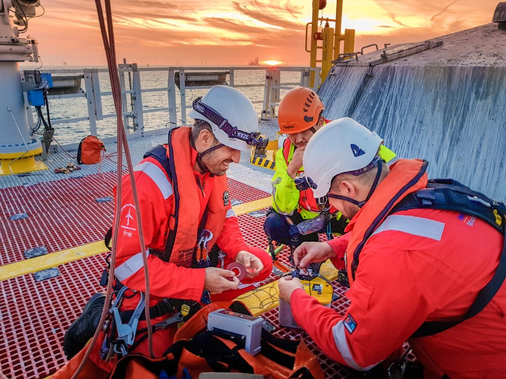 Decommissioning at Robin Rigg wind farm - James Fisher - Renewables