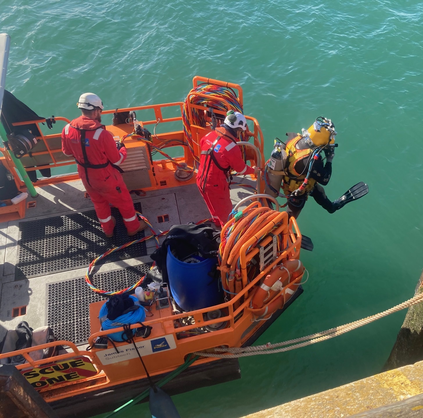 JF Subtech awarded an underwater inspection contract | James Fisher and Sons PLC