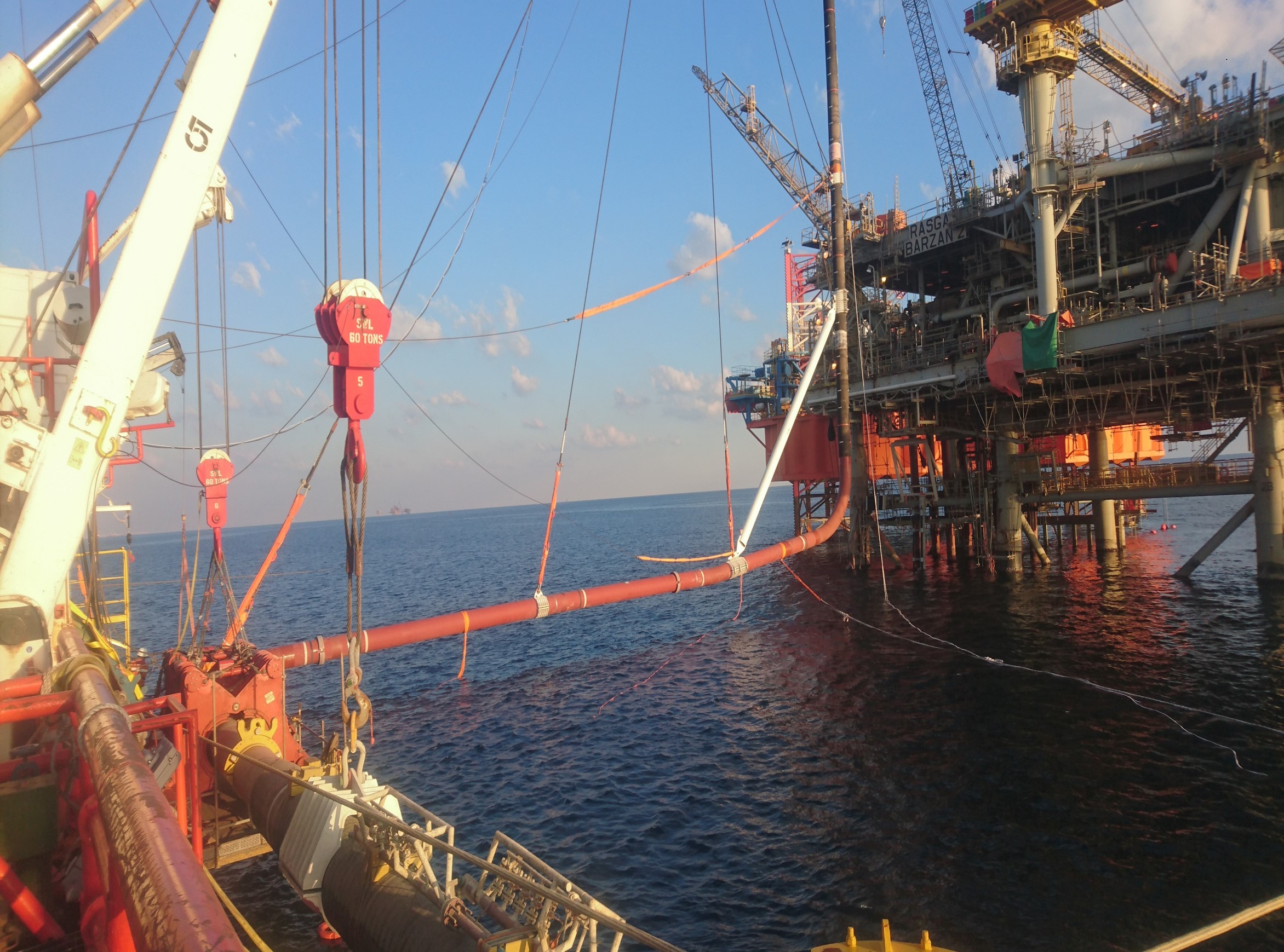 Barzan pipeline project