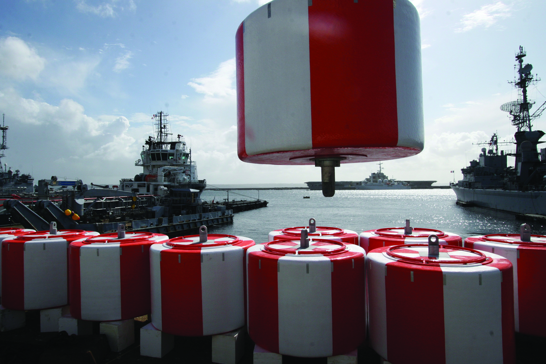 Upgrading the French Navy's mooring buoys | Fendercare